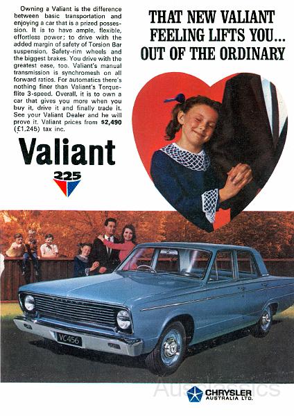 Ausclassics Classic Image Posters/Classic Image Posters/Chrysler/Valiant 01